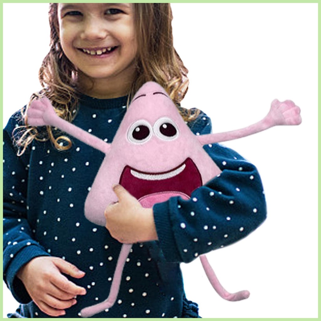 Cartoon Colourblocks Block Plush Doll Plush Toy Soft Stuffed Plush ...
