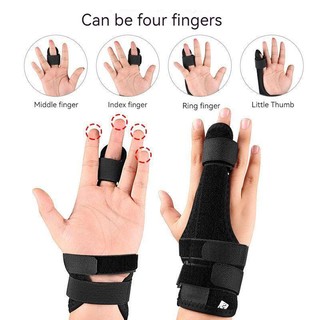 Finger Splint Support Pinky Ring Middle Metacarpals Knuckles Adjustable ...