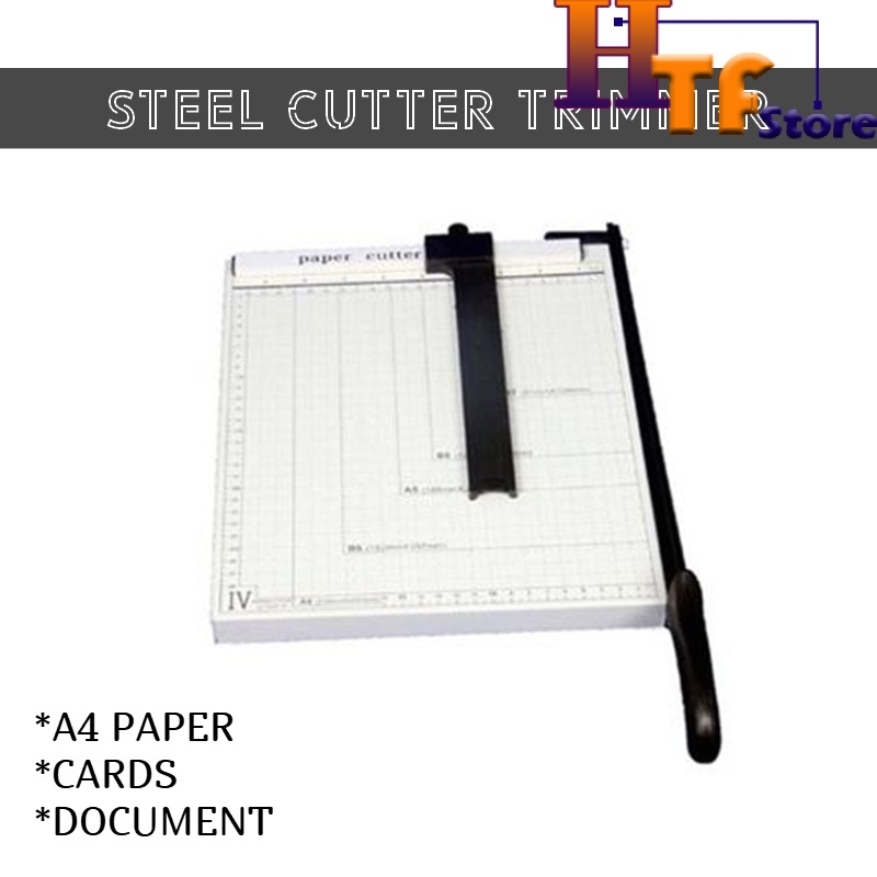 A4 Paper Cutter Trimmer Card Standard Cutting Document Steel Office ...