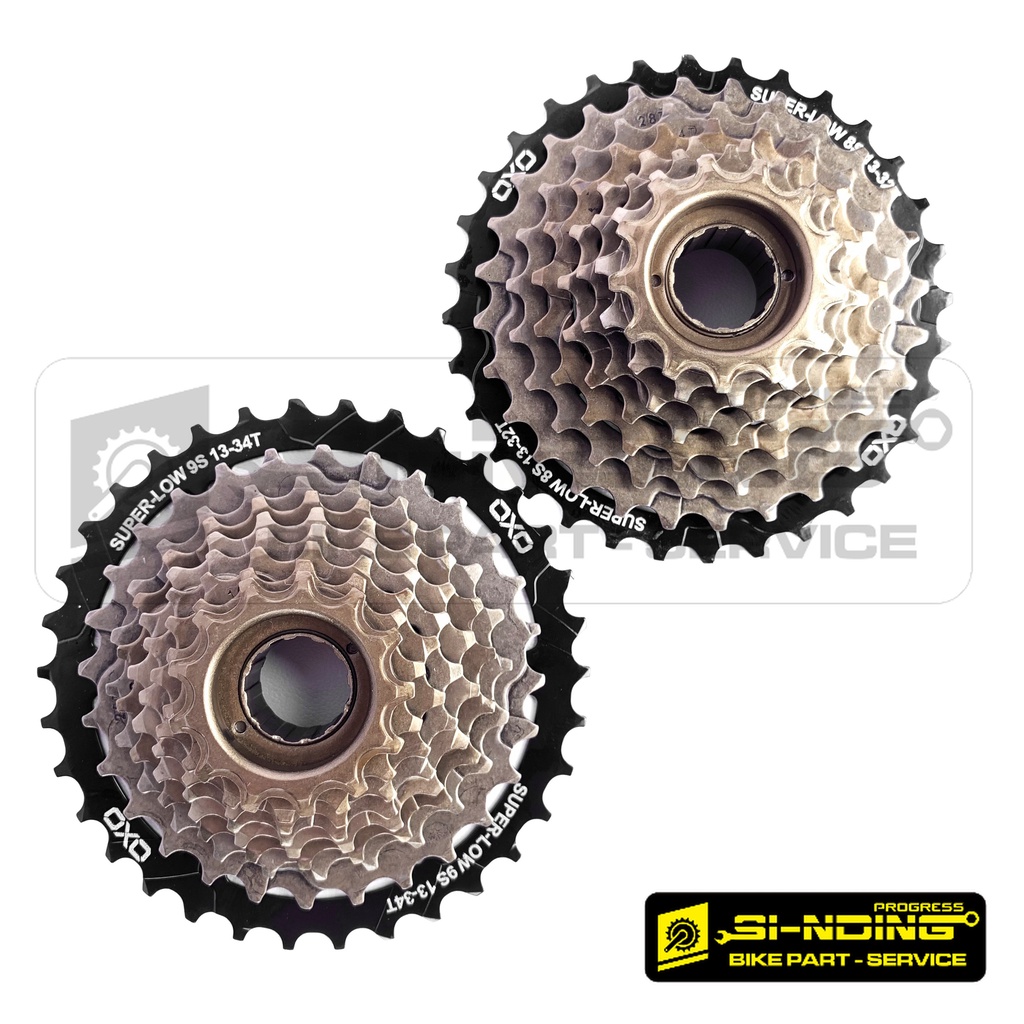 Freewheel Sprocket 7 8 9 Speed OXO 13 14 - 32 34 Thread Thread Rear ...