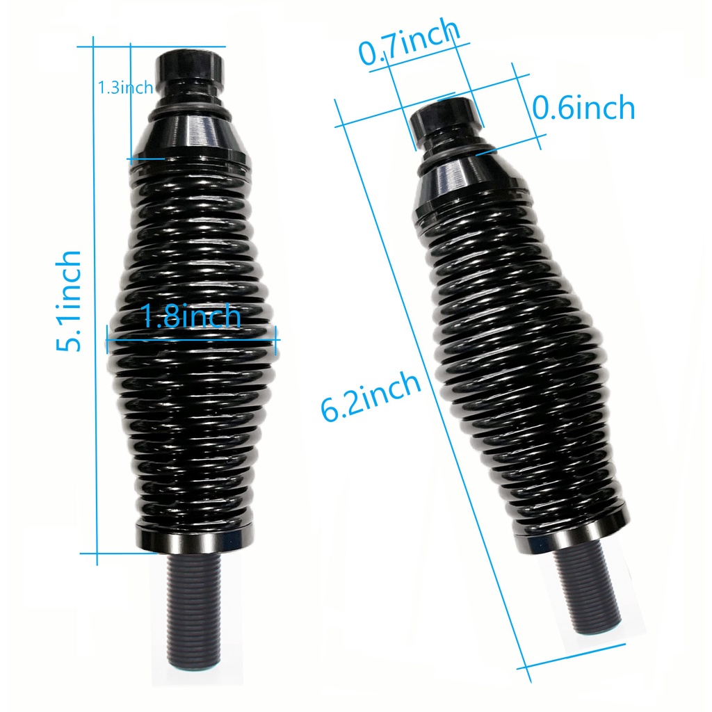 CB Antenna Spring Mount Bracket Quick Release Barrel Heavy Duty Dune ...