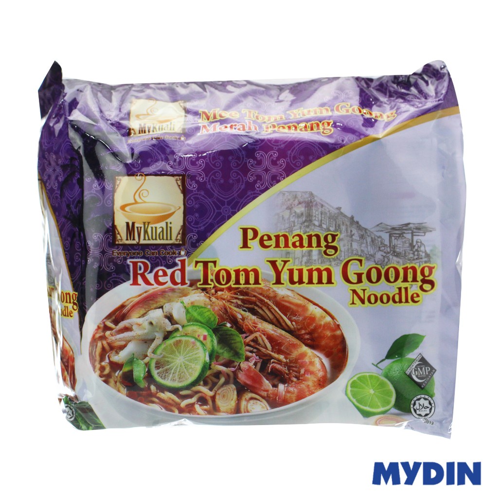 Mykuali Penang Red Tom Yam Goong (4x105g) | Shopee Singapore