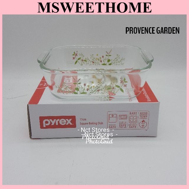 17CM SQUARE BAKING DISH PYREX | Shopee Singapore