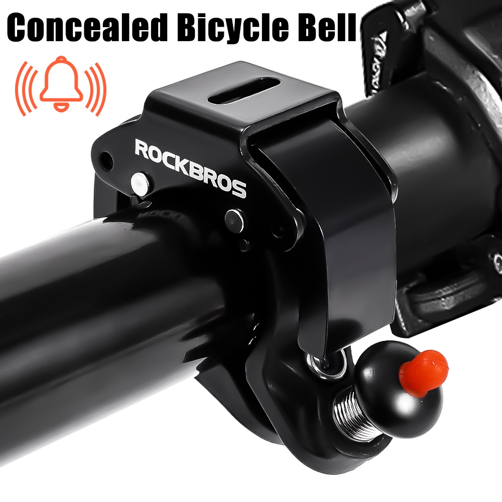 ROCKBROS MTB Concealed Bicycle Bell / Durable Alloy Bicycle Bell ...