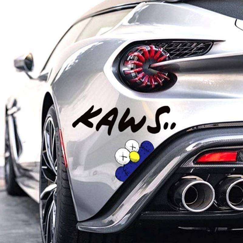 Sesame Street Kaws Automobile Sticker Car Body Scratch Cover Sticker Xx ...