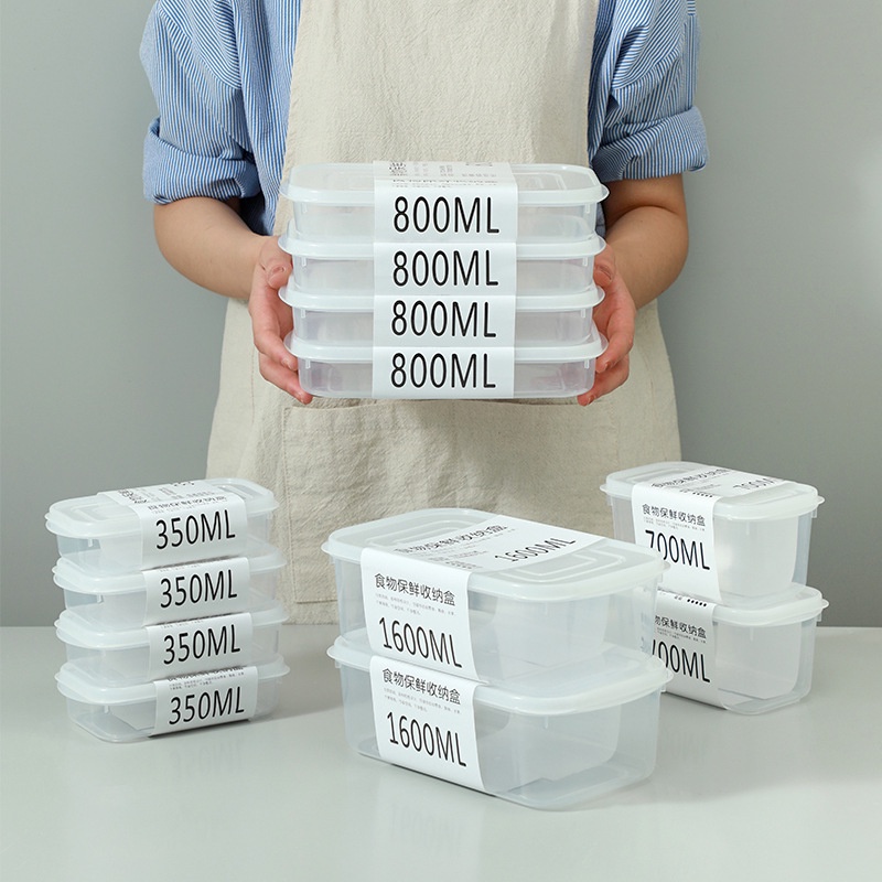Graduated Storage Box Food Storage Container Fruit Box with Lid ...