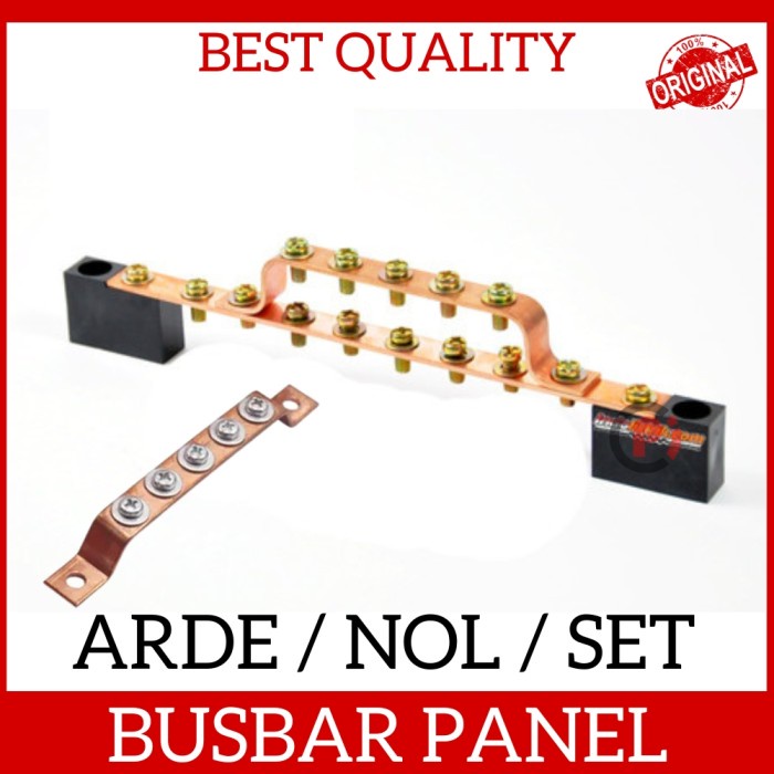 Zero Neutral Terminal Busbar / Ground Ground / Set for Electrical ...