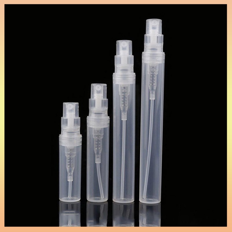 2/3/5ml Empty Pump Bottles Transparent Plastic Perfume Spray Bottle ...
