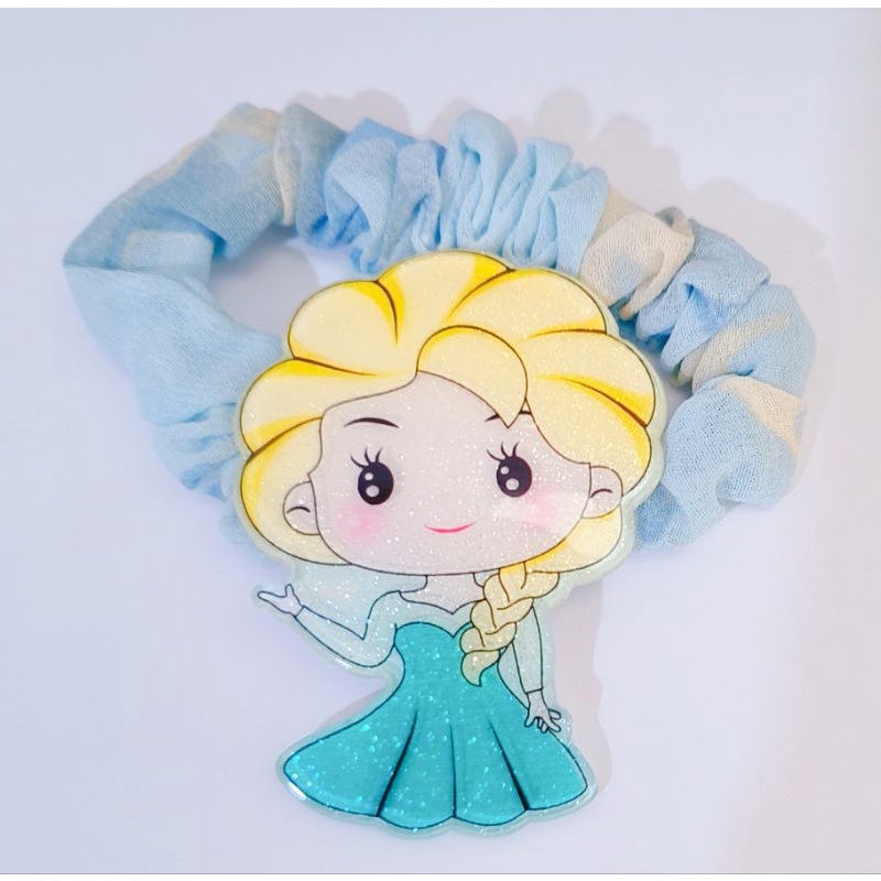 SG Stock Disney Princess Scrunchie hair tie girls toddlers hair ...