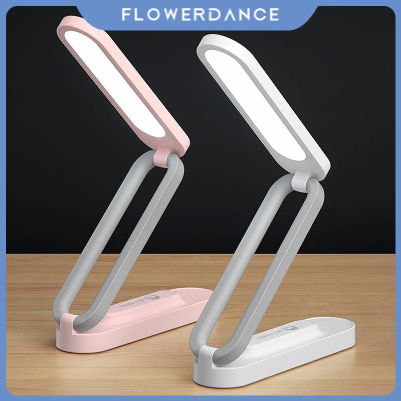 Foldable Table Lamp Study Desk Lamp Eye Protection Lights 3 Color Touch ...
