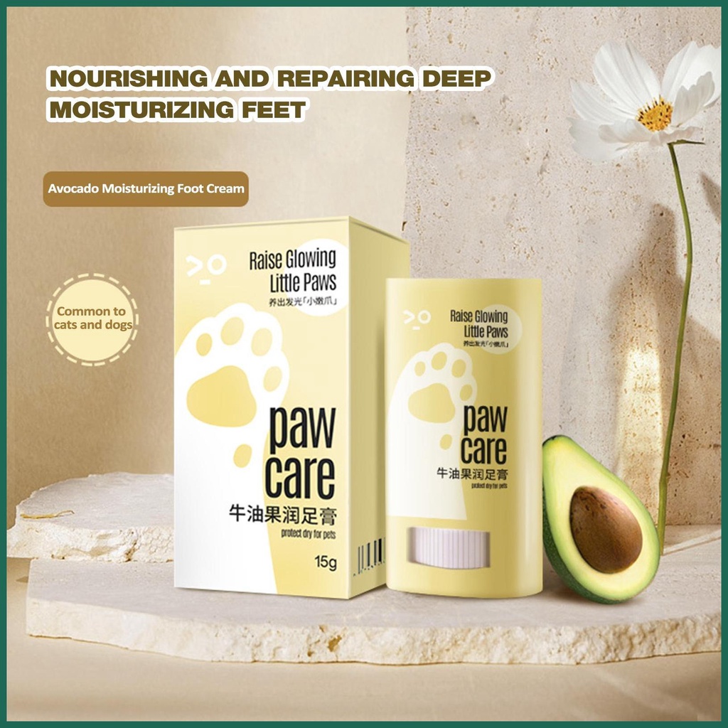 Paw Care Balm Dog Paw Wax for Dry Paws 15g Natural Moisturizing Paw ...