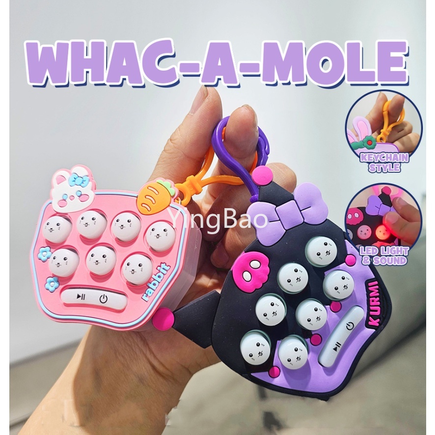 Pocket Mini Whack-a-mole Game Console Children Intelligence Educational ...