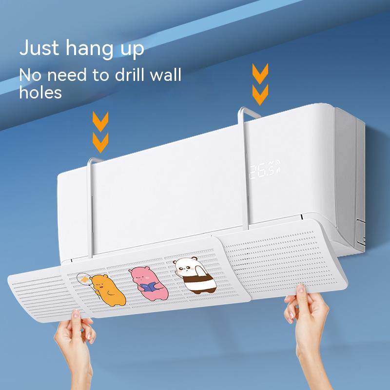 Adjustable Air Conditioner Wind Deflector/Wall-mounted Home infant Anti ...