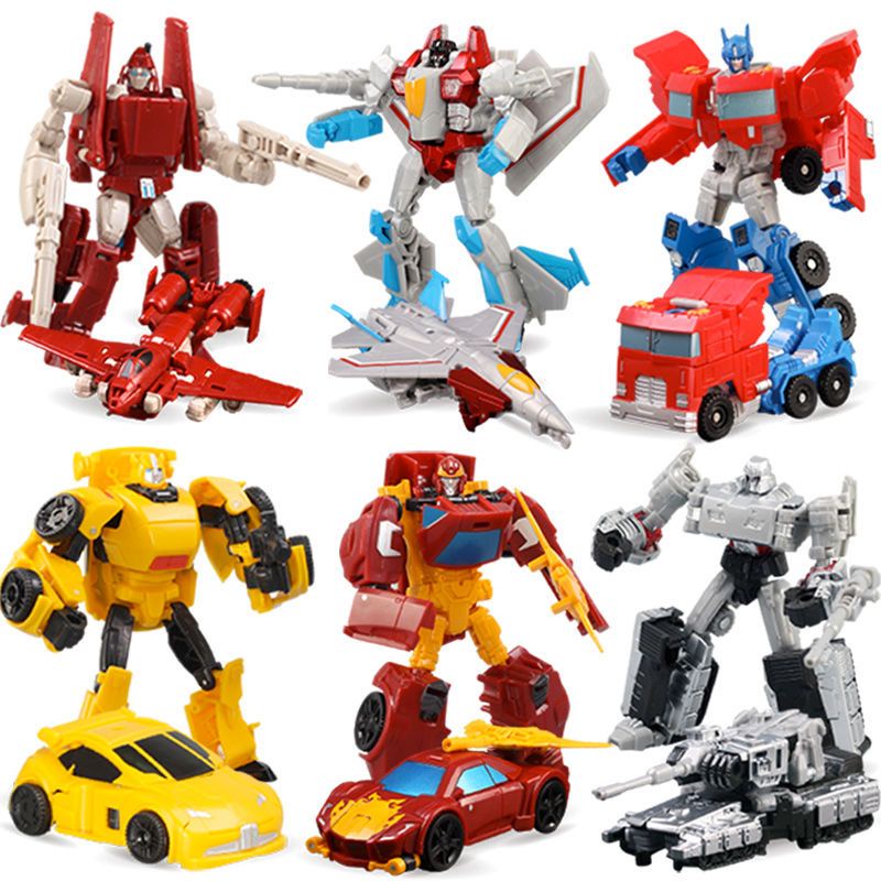 Machine Boy Transformer Mini Deformation Toys Commder Series Children's ...