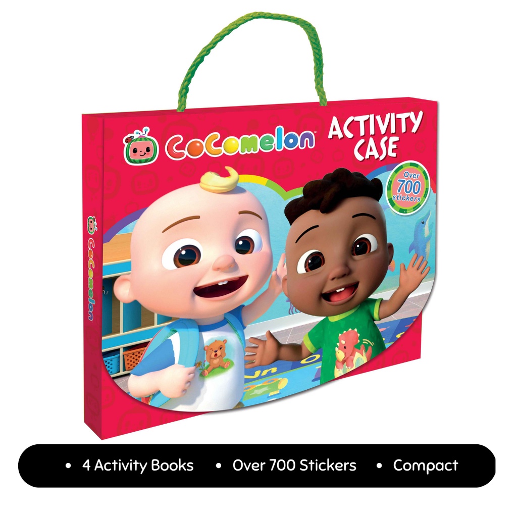 CoComelon JJ & Cody Activity Case Gift Set For Kids With 4 Activity ...