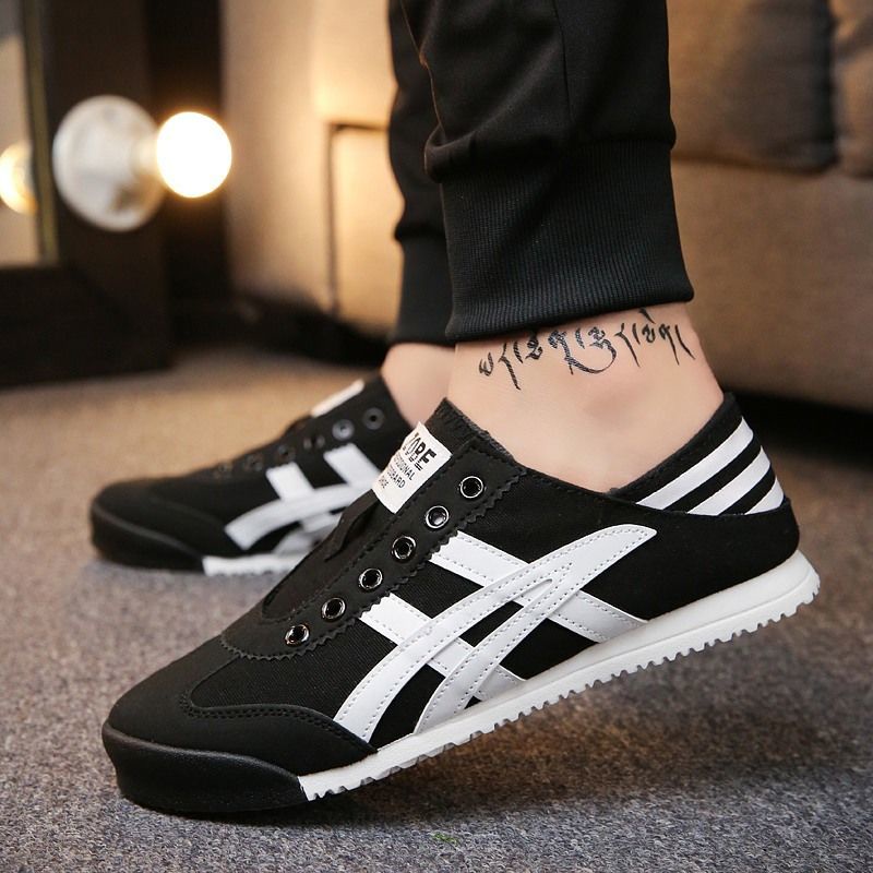 Men's new shoes men's one-pedal lazy trendy versatile sports casual ...