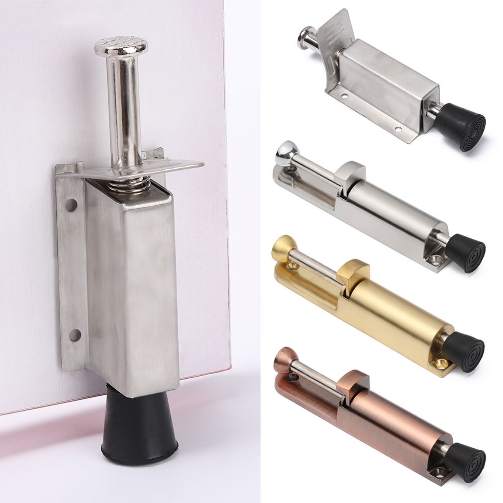 Office Furniture Noiseless Rubber Step-On Foot-operated Stop Holder ...