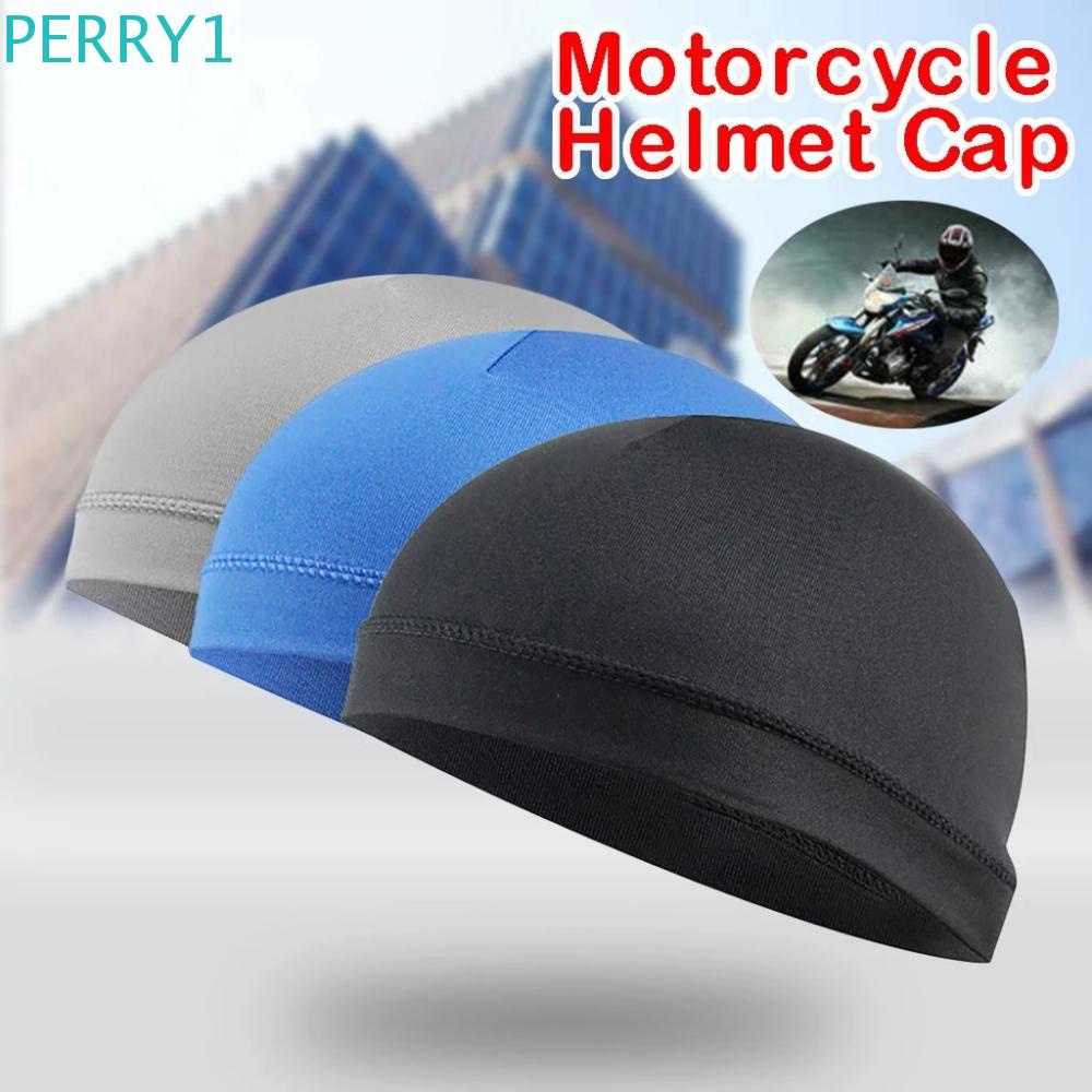 PERRY1 Beanie Dome Cap Men Headwear Sunscreen Cycling Caps Moisture ...