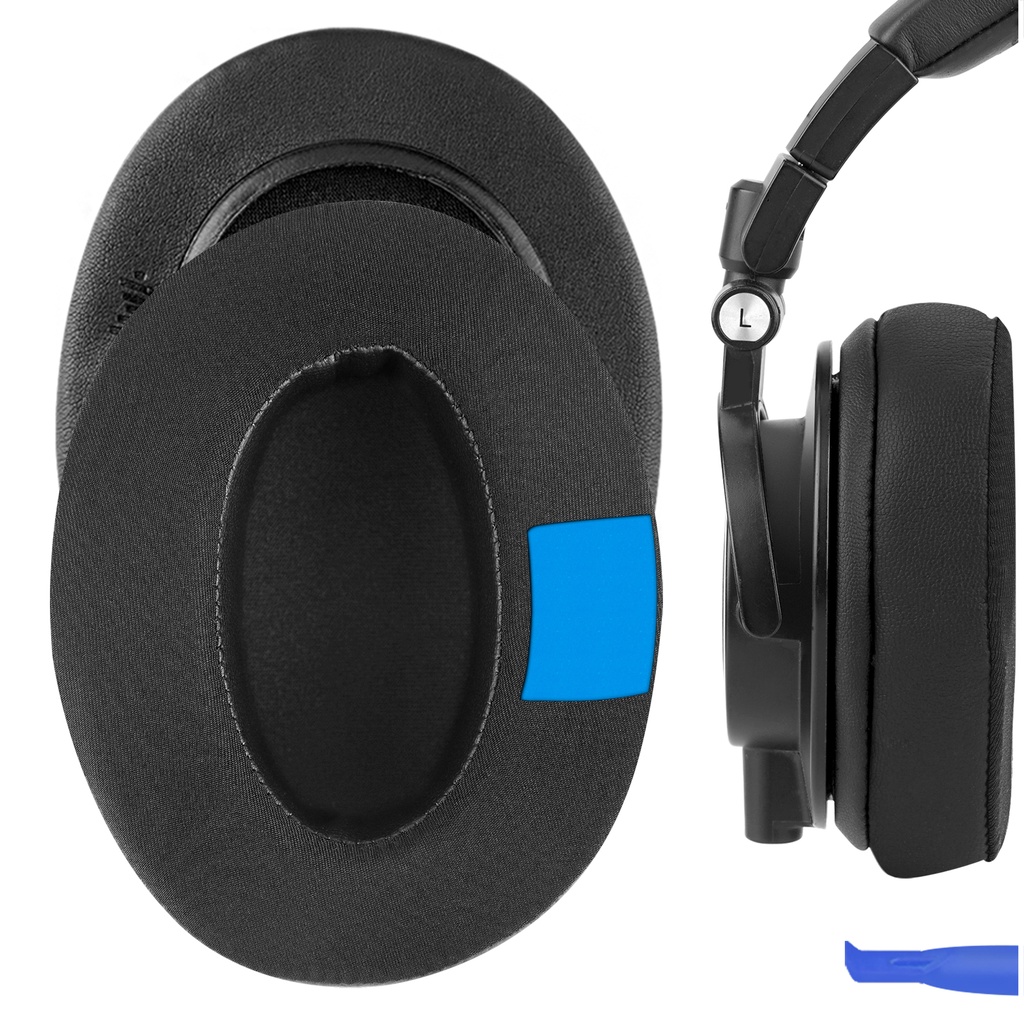 Geekria Extra Thick Cooling-Gel Replacement Ear Pads for Audio-Technica ...