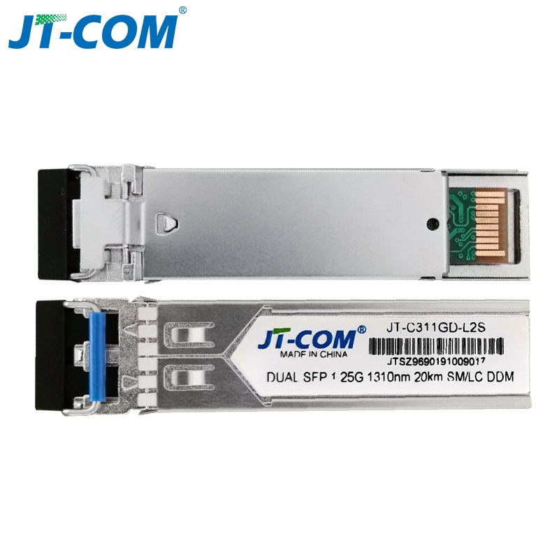 JT-COM 1.25G LC SFP Module Single Mode duplex Gigabit SFP Module Compatible SFP Cisco/Mikrotik ...
