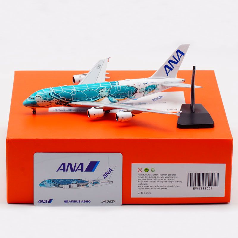 Passenger Aircraft Model Collection: 1: 400 ANA All Japan Airlines A380 ...