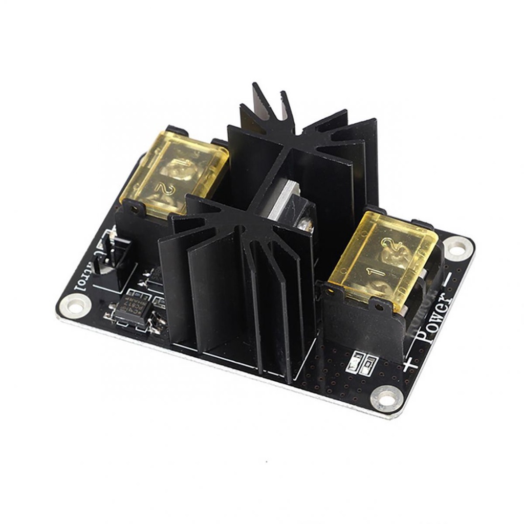 25A MOS Tube Heat Bed Power Expansion Module for 3D Printer with Cables ...