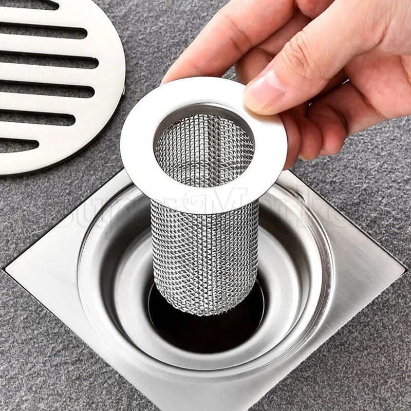 Multifunctional Stainless Steel Floor Drain Filter Mesh Basket / Anti ...