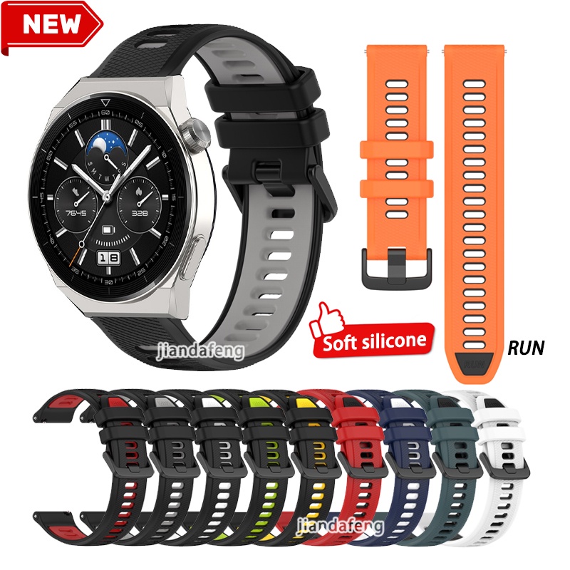 Soft Silicone Strap Replacement wrist strap For HUAWEI WATCH GT3 Pro ...