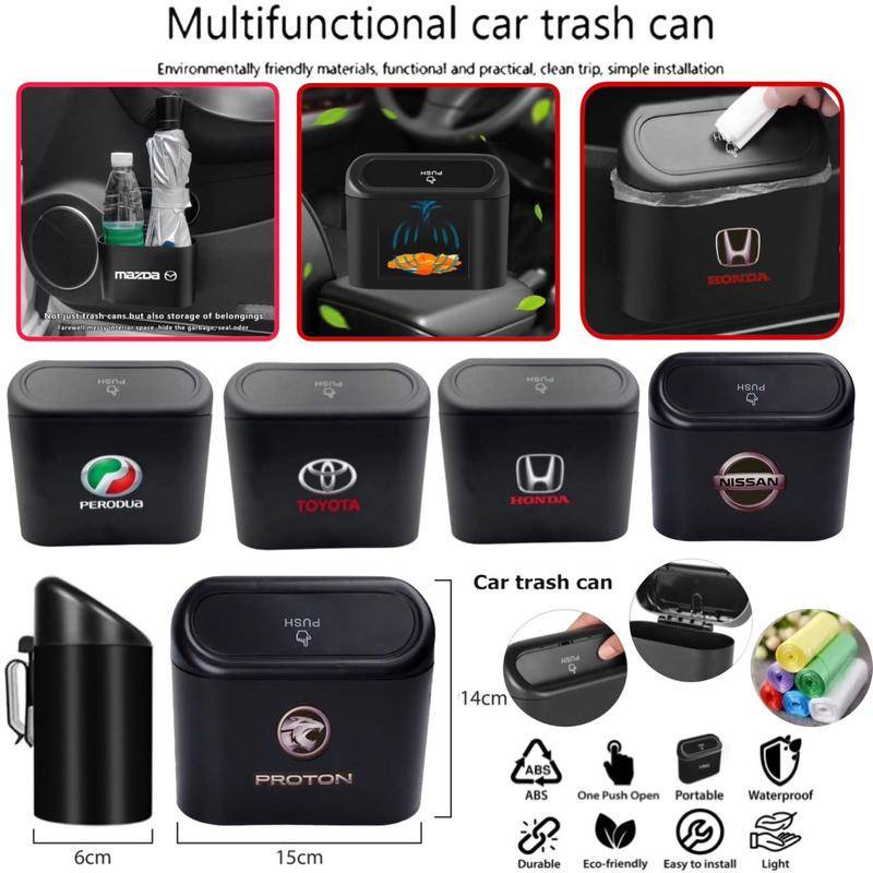 Perodua Proton Toyota Honda Car Dustbin Tong Sampah Kereta, Car Trash ...