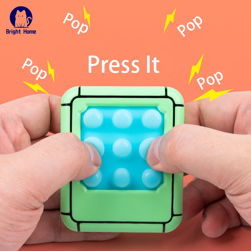 Push Pop Fidget Pads Push Bubble Poppers Toys Adults Antistress ...