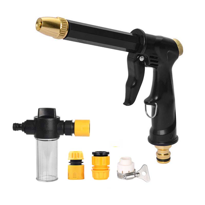High Pressure Sprinkler Set Water Gun Foam Pot Set Car Washer Spray Gun ...