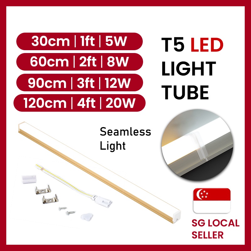[Buy 2 Free 1] SG STOCK T5 Led Tube Tri-Tone Daylight/Cool White/Warm ...