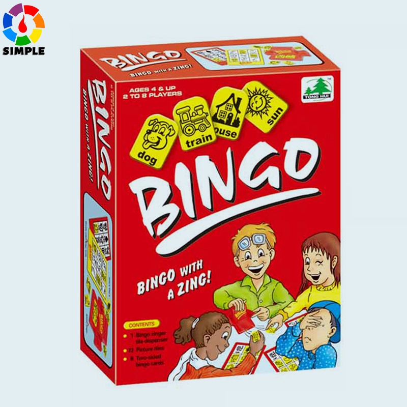 Bingo Award Winning Preschool Game for Pre/ Early Readers Age 4 and Up ...