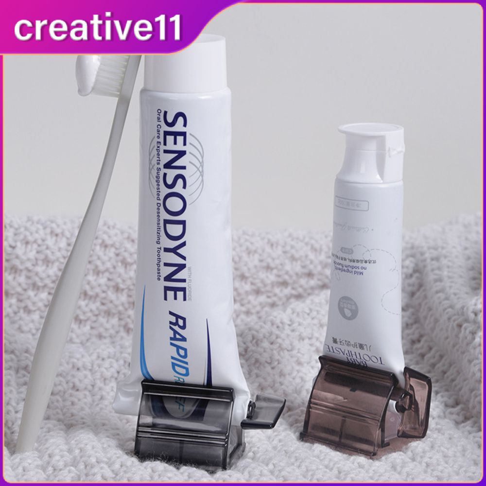 Manual Toothpaste Squeezer Reusable Bathroom Squeeze Toothpaste Clips ...
