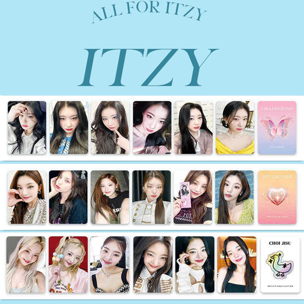 6pcs/set ITZY COMEBACK Album Photocards YUNA LIA RYUJIN CHAERYOUNG YEJI ...