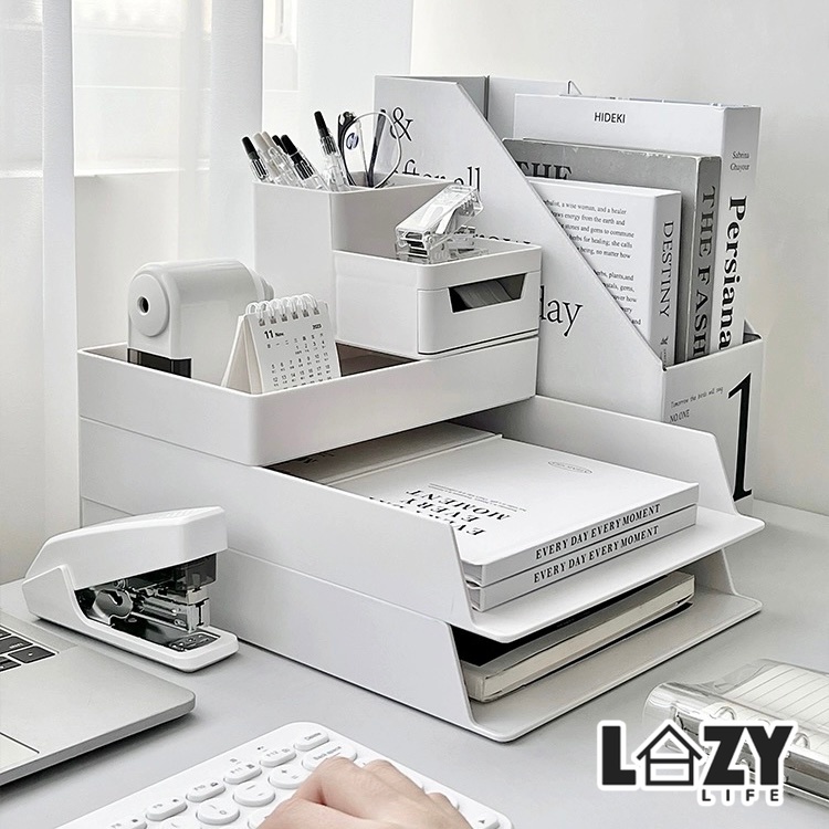 File Storage Box Large Capacity Division Storage Assemble A4 Paper ...