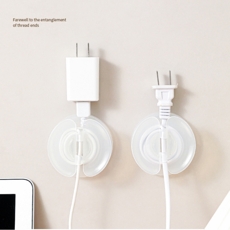 Multifunctional Data Cable Plug Storage Hanger Punch Free Kitchen Wire ...