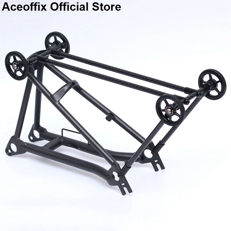 Aceofeffix Carbon Rack for Brompton Folding Bike C Line A Line Pline ...