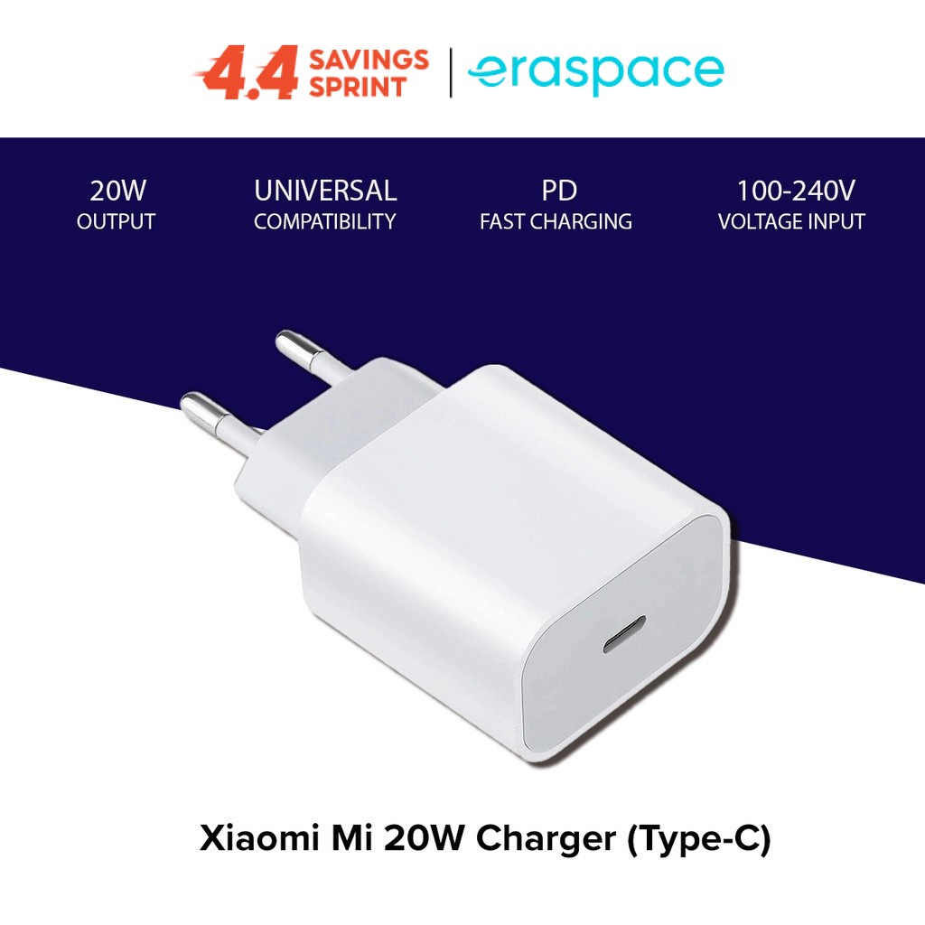 Xiaomi Mi 20W Charger (Type-C) | Shopee Singapore