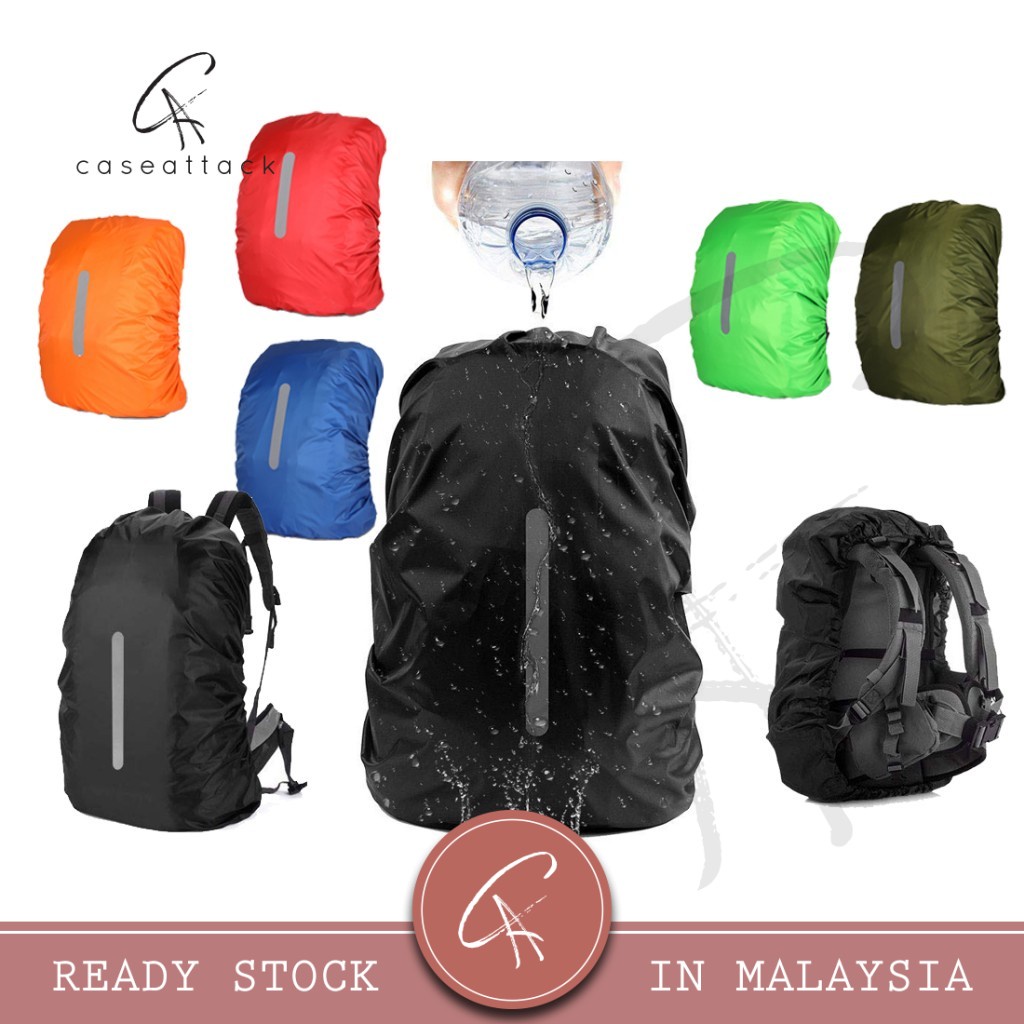 Caseattack Waterproof Backpack Bag Rain Cover with Reflective Strap ...