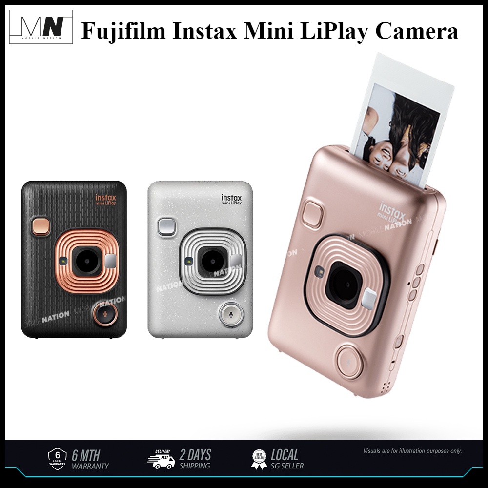Fujifilm Instax Mini LiPlay Hybrid Instant Camera | Shopee Singapore