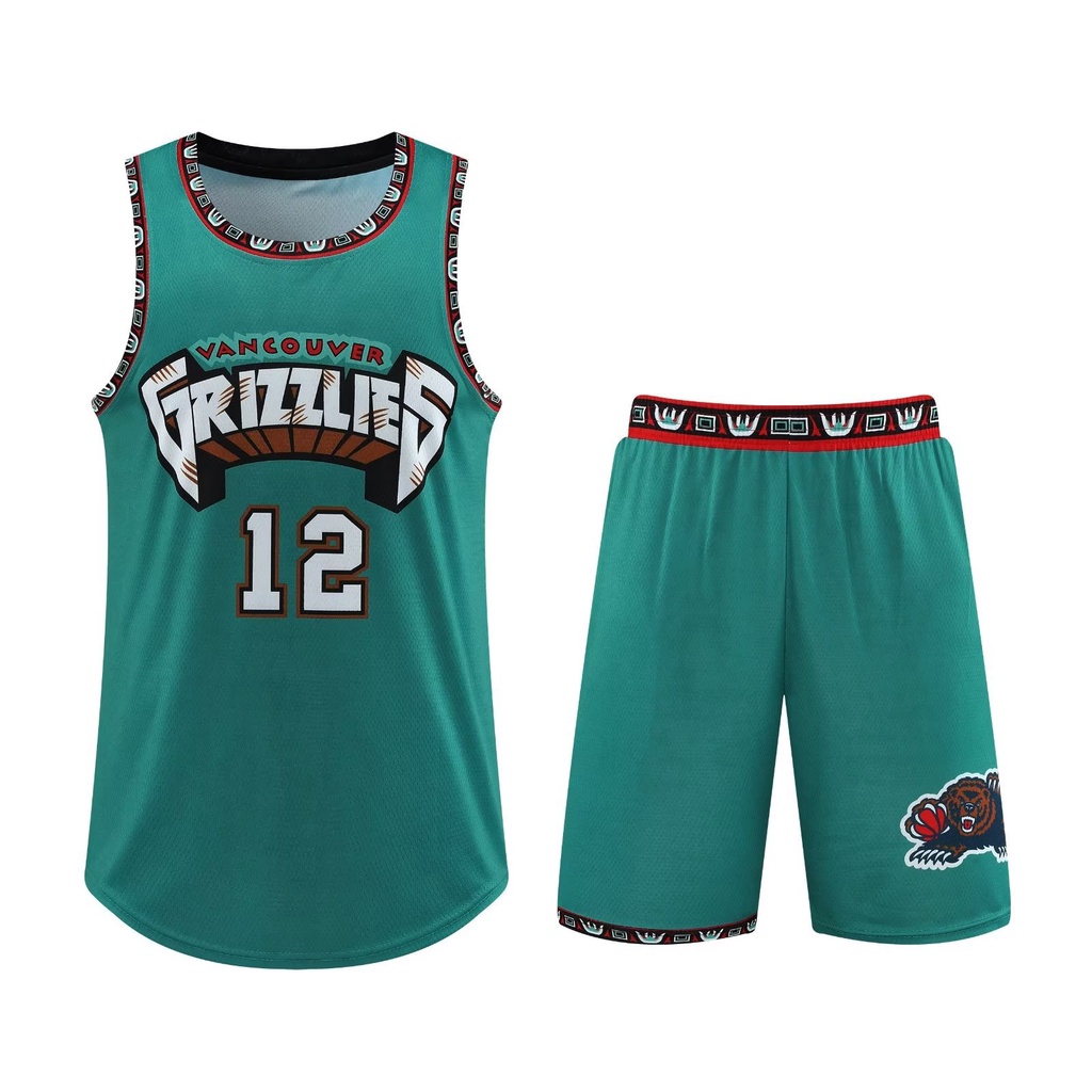 Memphis Grizzlies No.12 Ja Morant Jersey Men's Basketball Uniform with ...