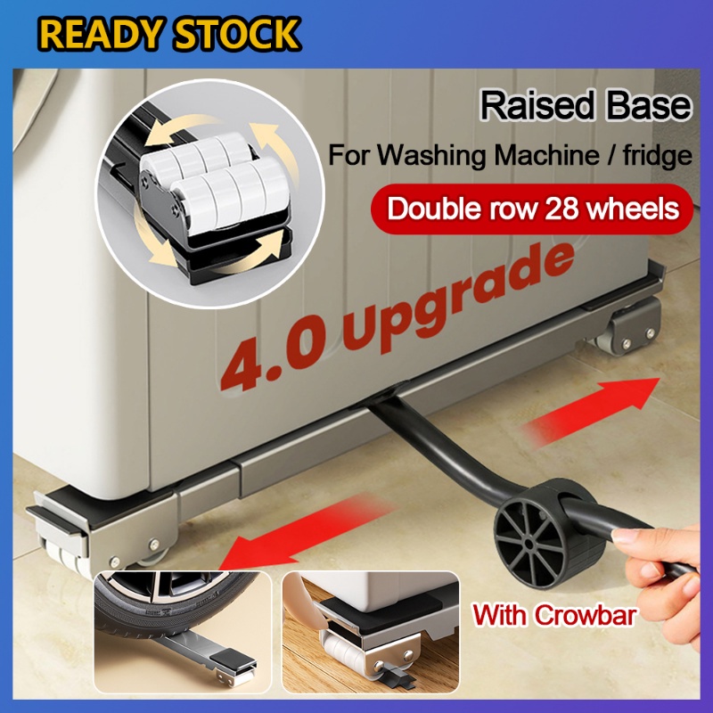[SG READY STOCK] Washing Machine Base With 360 Degree Universal 28 ...