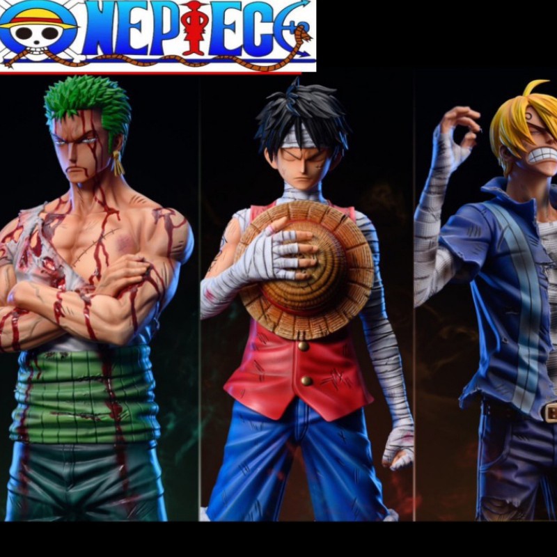 Ready Stock 30cm One Piece Anime Figure Roronoa Zoro Luffy Vinsmoke ...