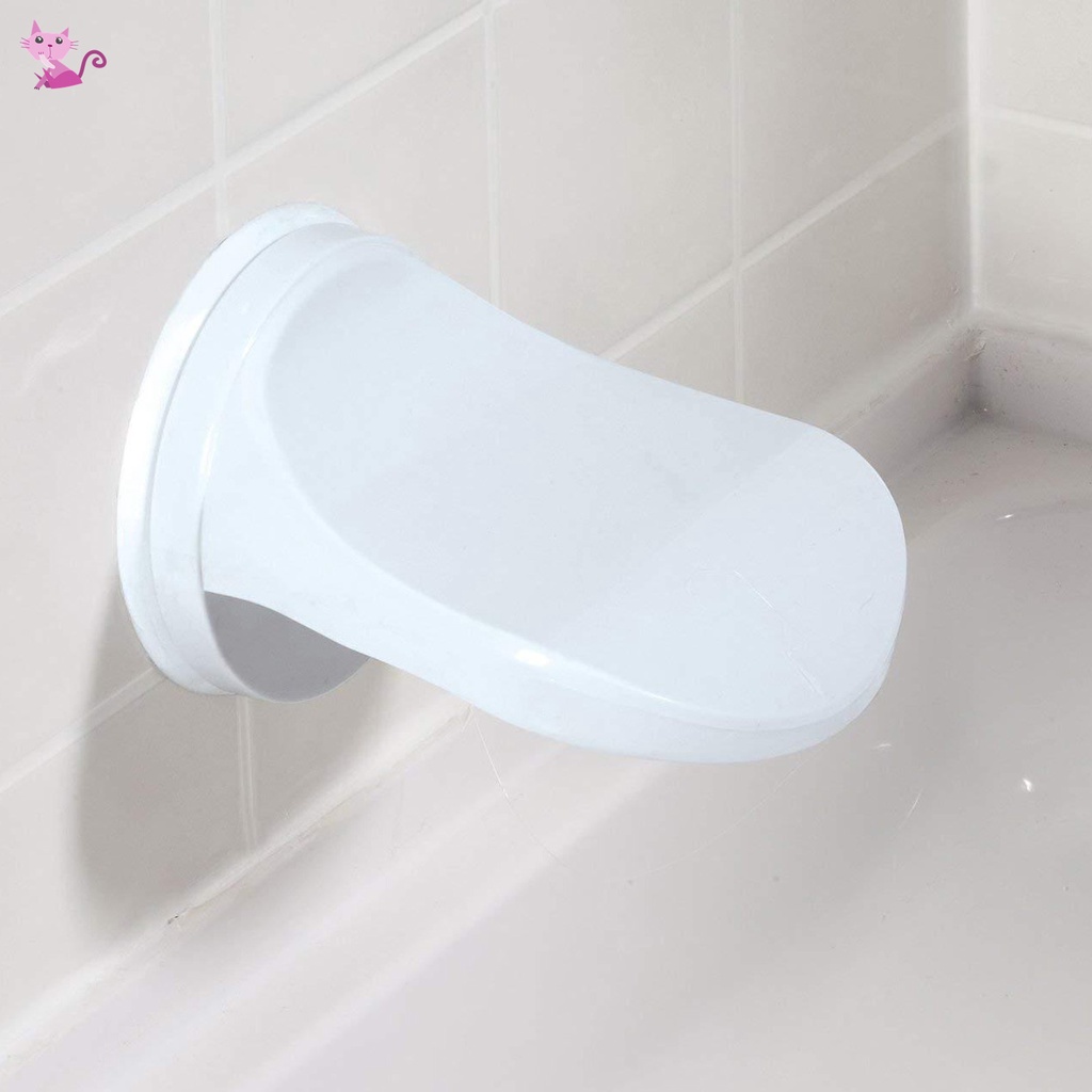 Plastic Shower Foot Rest Stand Saving Space Shower Foot Holder For Bath ...