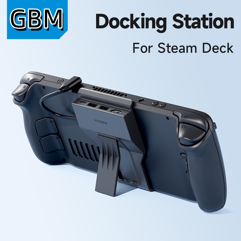 Steam Deck Docking Station 4 in 1 Dock Holder Hub USB C to 4K@60Hz HDMI ...