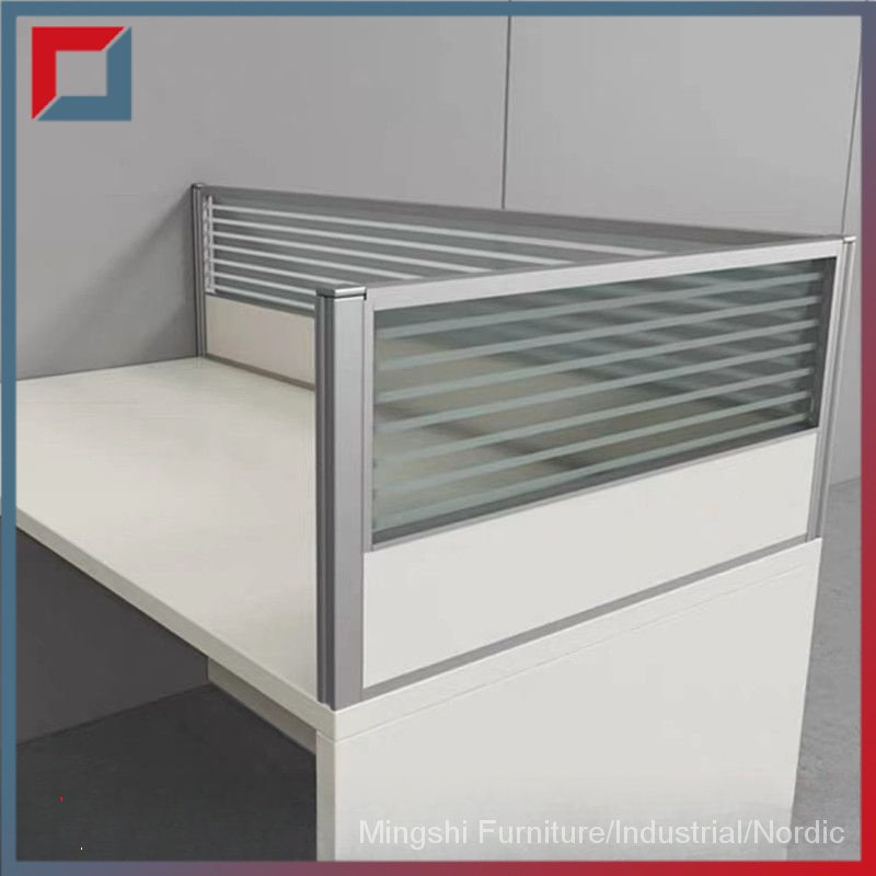 Customized glass partition for office desks, tabletops, screen baffles ...