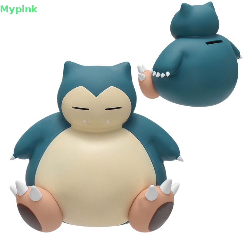 Mypink Pokemon Snorlax Money Box 2 Pose Figure Standing Sitg Piggy Bank ...