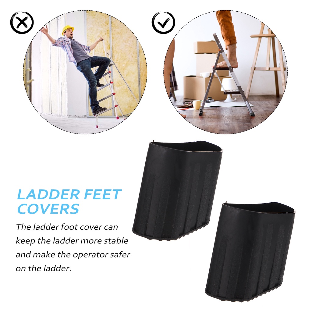 4pcs Ladder Feet Cover Ladder Leg Rubber Pad Telescoping Ladder Foot ...