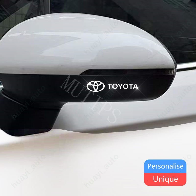 Toyota Car Logo Metal Sticker 3D Creative Decoration Automobile Window ...